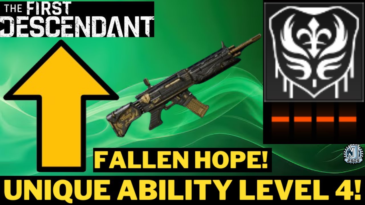 FALLEN HOPE UNIQUE ABILITY LEVEL 4! | HOW TO ENHANCE ULTIMATE WEAPONS ...