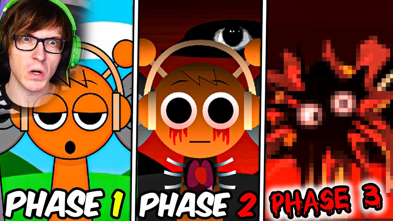 I played Sprunki Phases 1-8 and now im scared... - YouTube