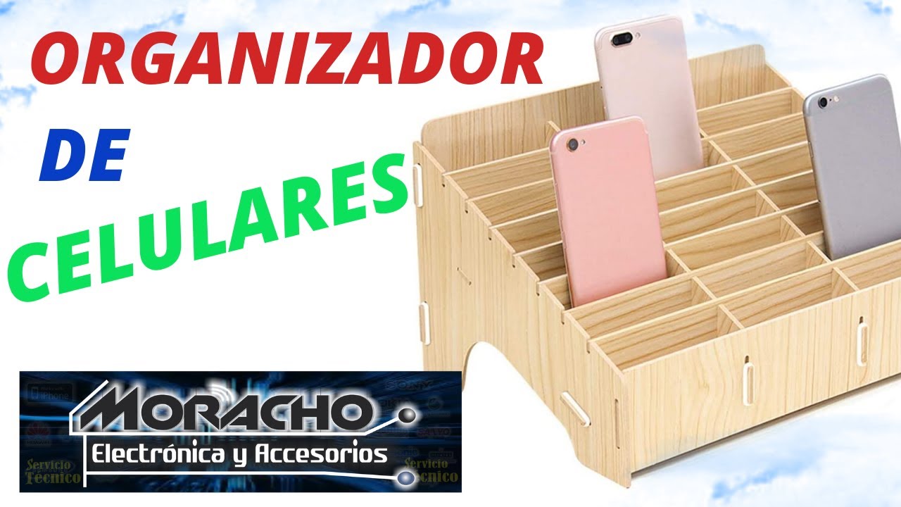 Caja Organizadora Para Celulares - Taller De Reparaciones - - YouTube