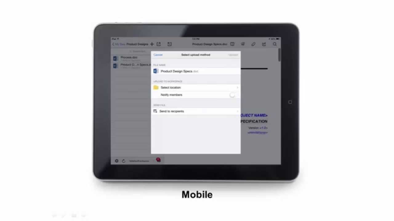 WatchDox Product Demo: Workspaces - YouTube
