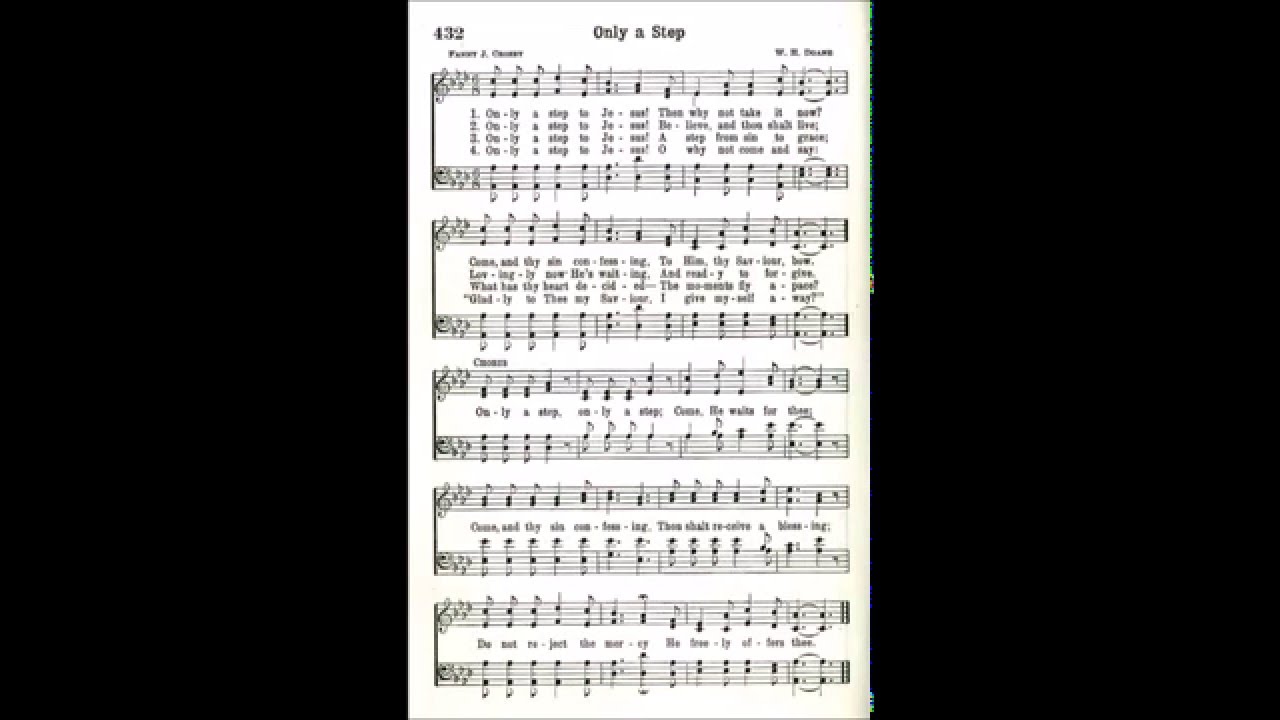 Only a Step to Jesus (Only a Step) - YouTube