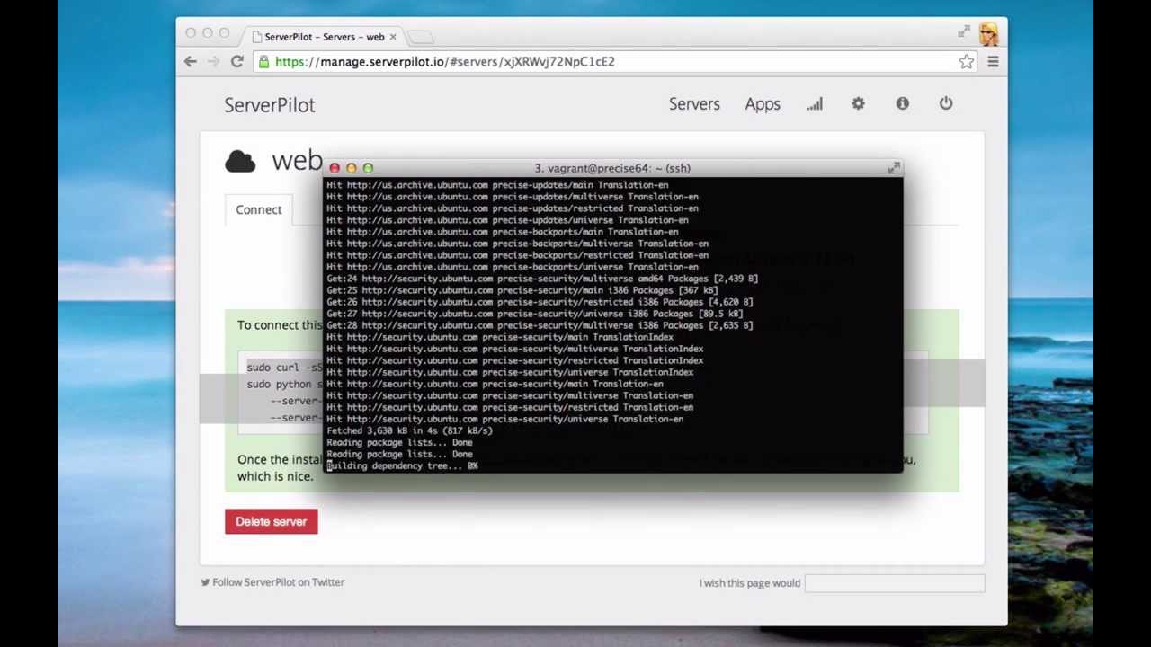 Fastest Way To Create A Laravel App On A New Server Youtube
