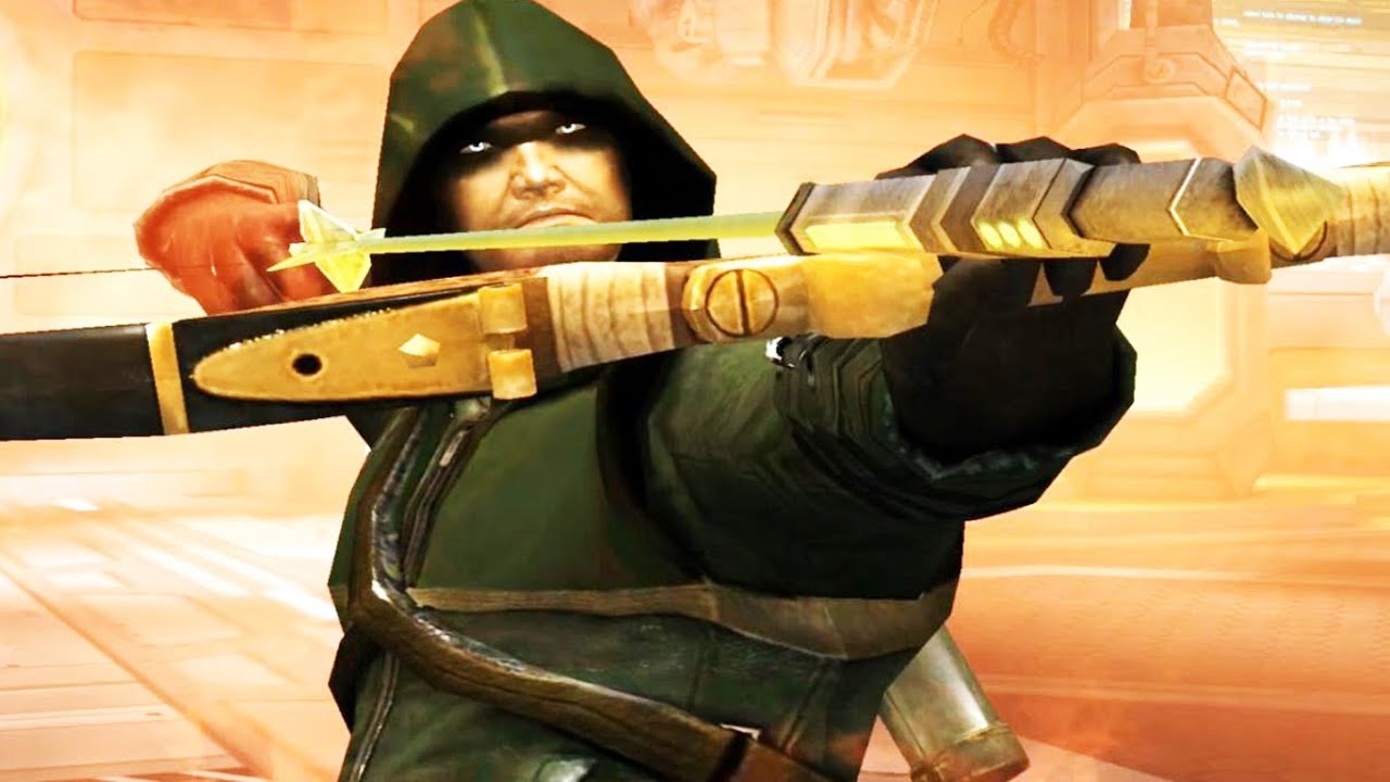 Injustice: Gods Among Us - Arrow Green Arrow Super Attack Moves [iPad ...