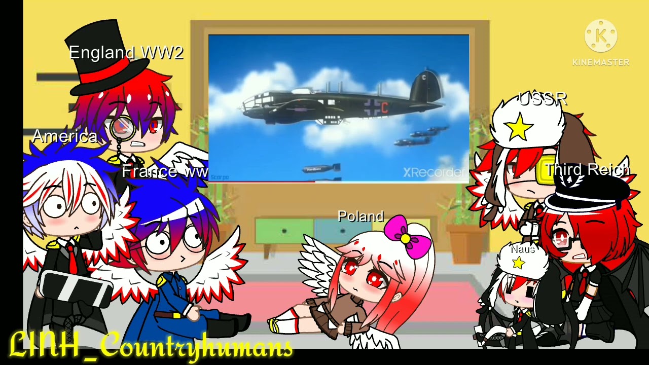 Countryhumans Gacha react to "Le AUSTRIAN PAINTER Has Arrived" - YouTube