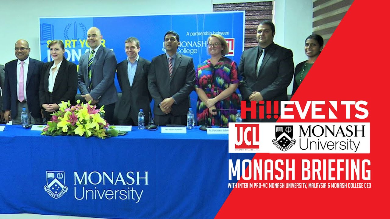 Hi Events | Monash Briefing with Interim Pro-VC Monash University ...