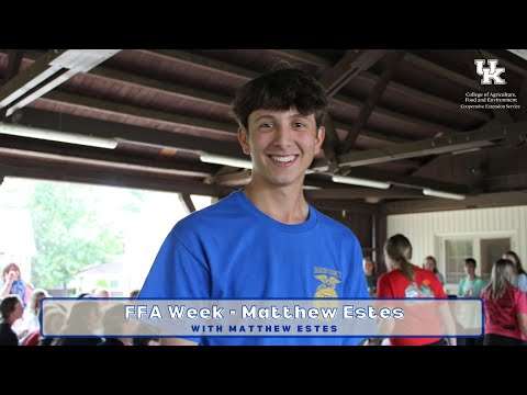 FFA Week: Matthew Estes