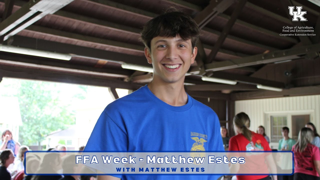 FFA Week: Matthew Estes - YouTube