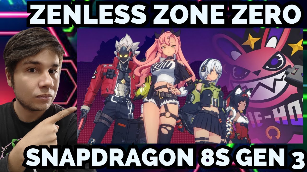 🎮Zenless Zone Zero Android en Snapdragon 8s Gen 3 ¿Va a 60 FPS? 😒 # ...