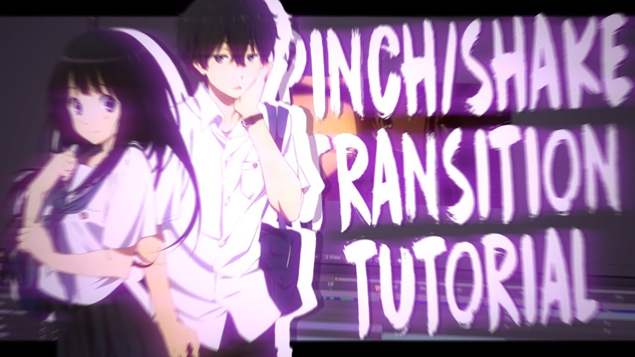 after effects: pinch/shake transition tutorial - YouTube