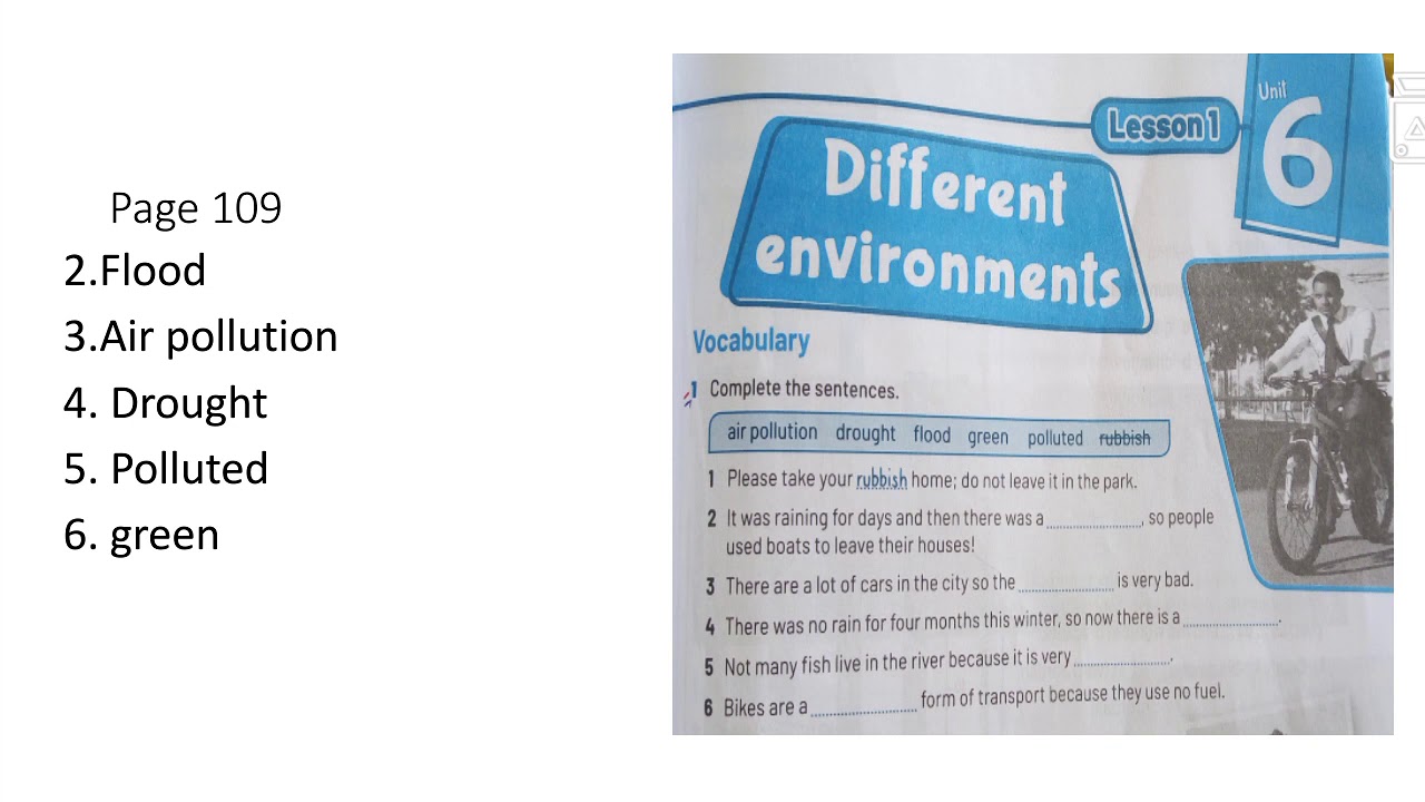 unit 6 prep2 English - YouTube