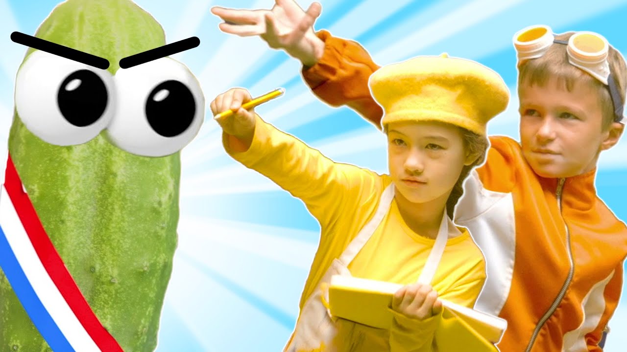Pickle Problem! - Superheroes VS Army Of Pickles - YouTube