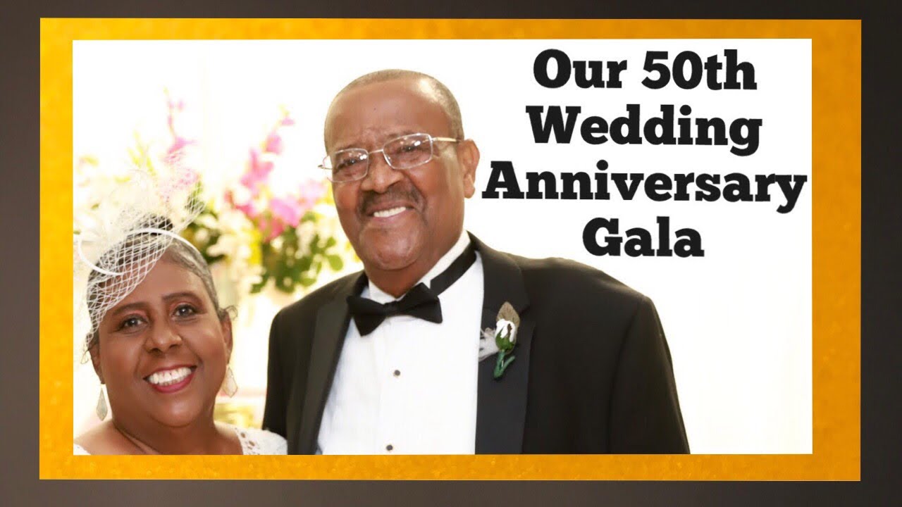 Golden 50th Wedding Anniversary Gala | Toast To The Couple (Part3 ...