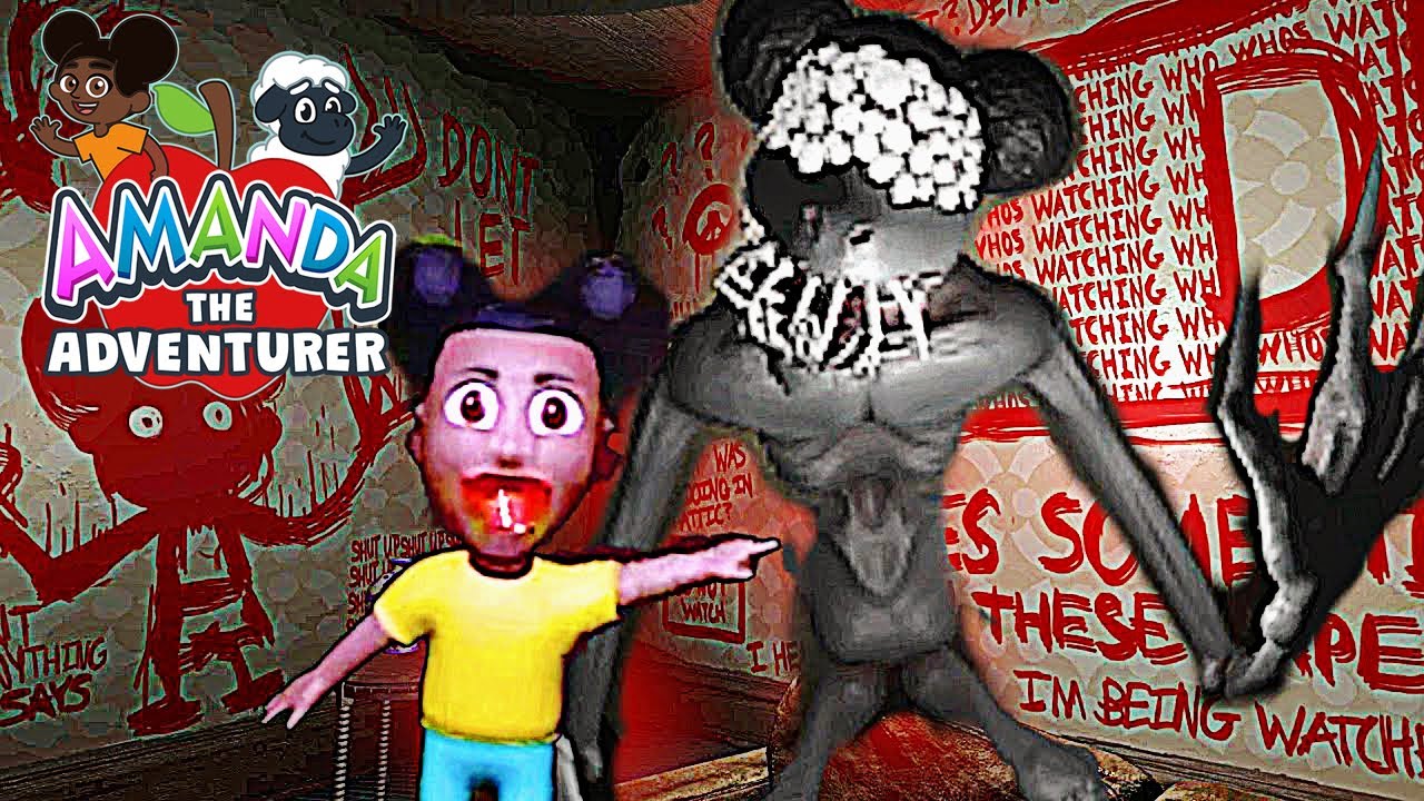 EXPLORING AMANDA'S CREEPY HAUNTED HOUSE!!! | AMANDA THE ADVENTURER (1.4 ...