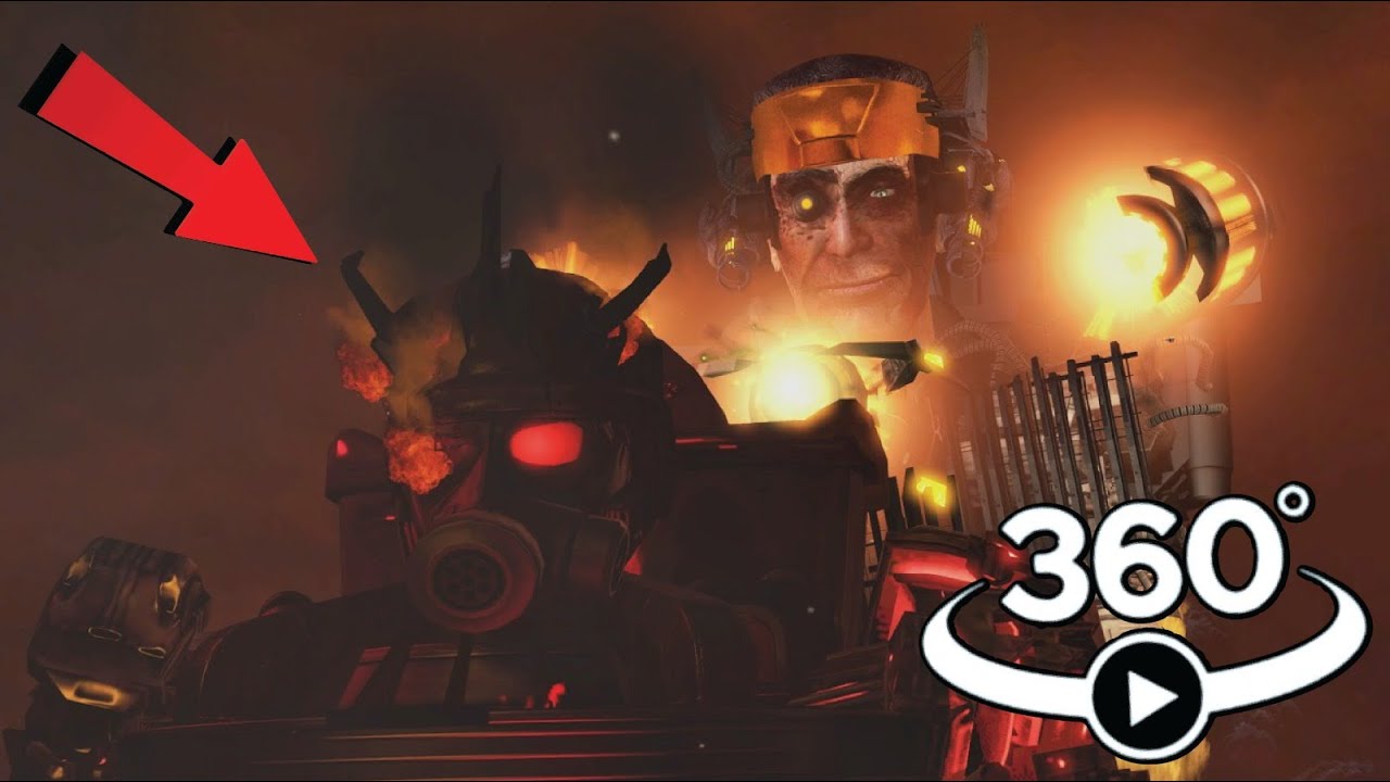 VR 360° | skibidi toilet 77 (part 4) but it's Dafuq Boom 360° VR Video - YouTube