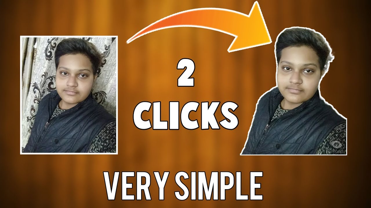 How To Make White Outline Thumbnail Photo PNG | ONLY 2 CLICKS | IN ...