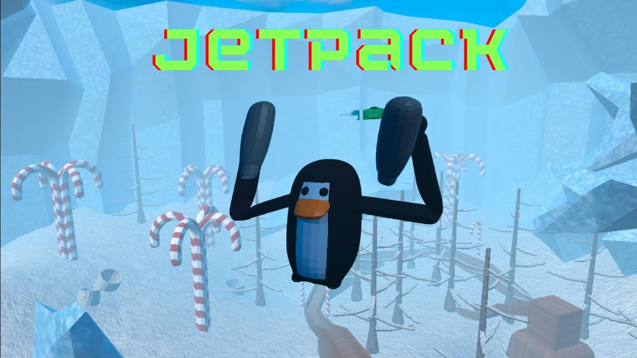 I Finally Got The Jetpack In Penguin Paradise. - YouTube