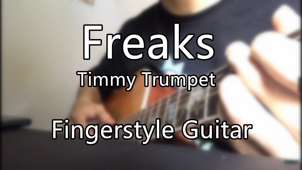 【Freaks】Timmy Trumpet Fingerstyle Guitar cover by sn0wone - YouTube