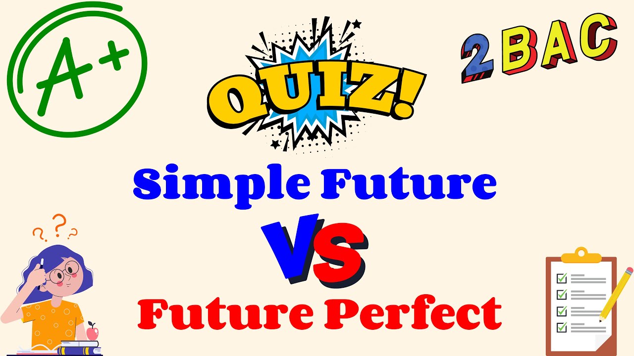 Future simple and future perfect exercises 2 Bac - YouTube