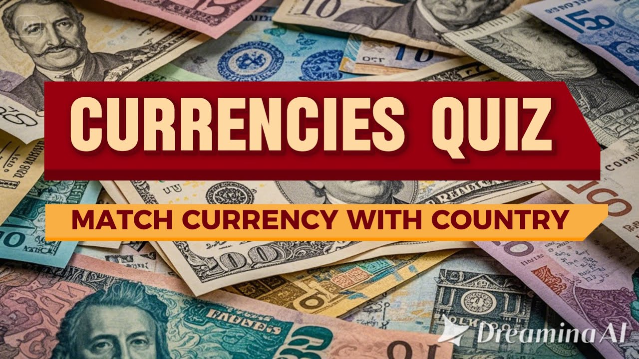 Currencies Quiz: What currencies are used by each of these countries ...