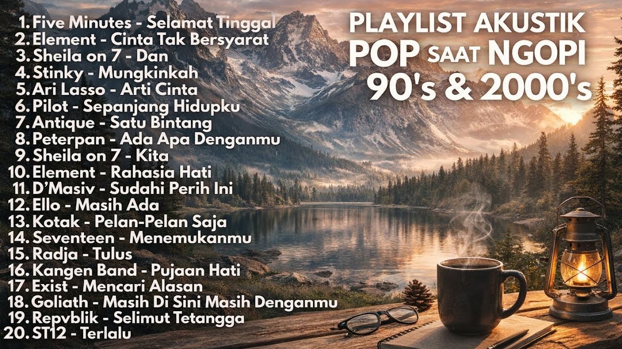 LAGU POP HITS 90AN & 2000AN INDONESIA TERPOPULER | playlist Cafe ...
