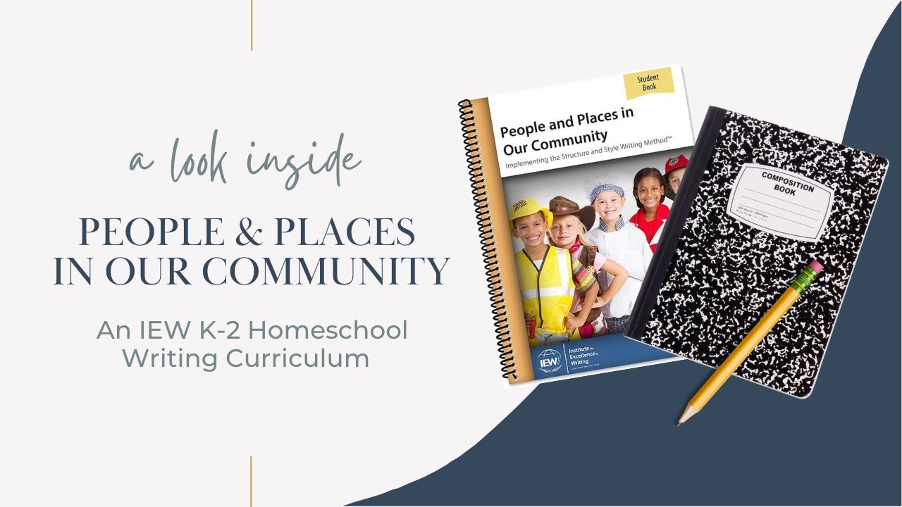 IEW People and Places: Homeschool Writing Curriculum for K-2 - YouTube