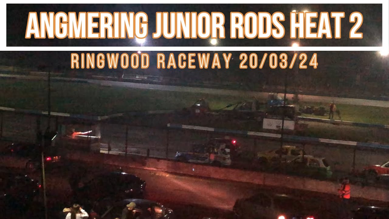 Ringwood Raceway 20/03/24 - Angmering Junior Rods Heat 2 - YouTube