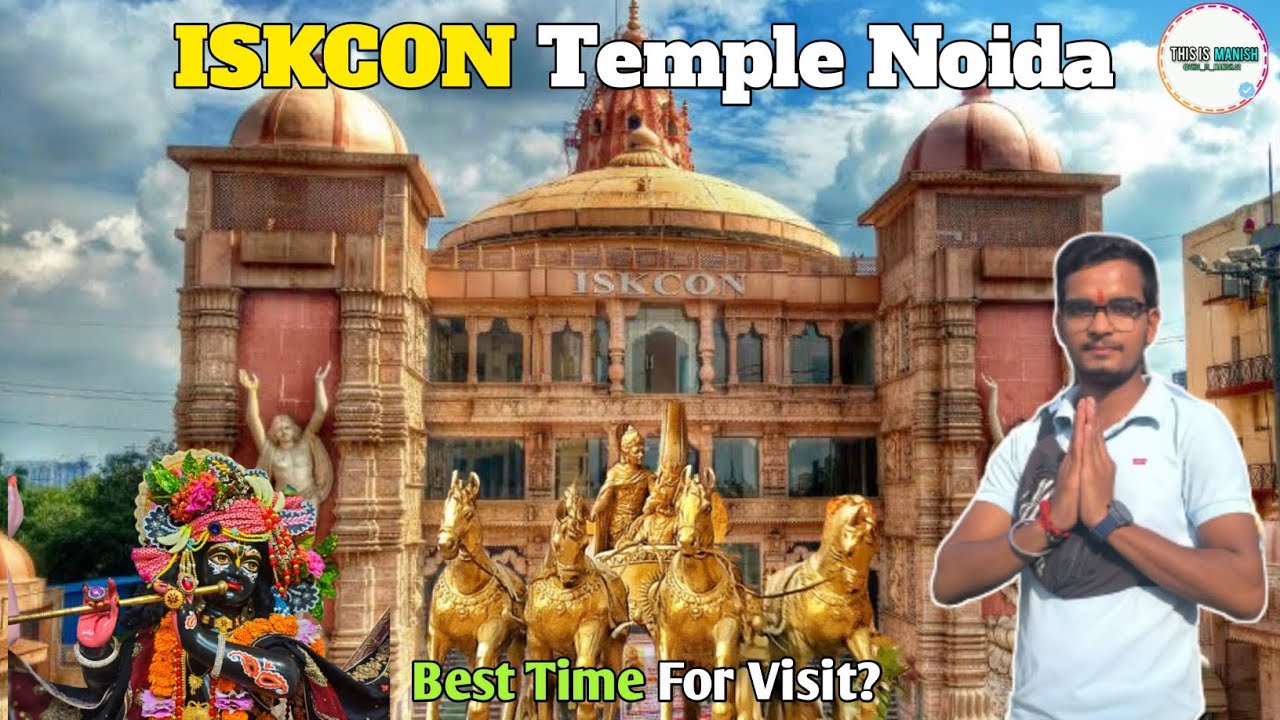 Iskcon Temple Noida | Iskcon Mandir Vlog 2023 | Hare Krishana Mandir ...