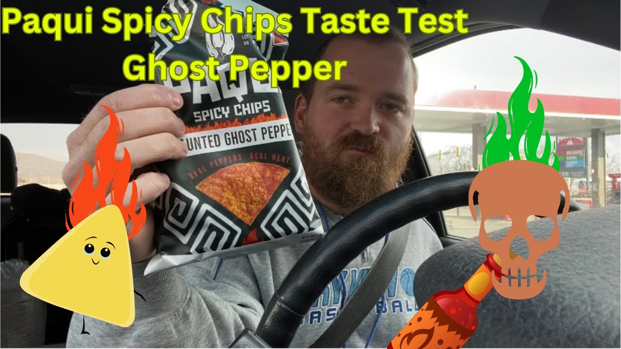 Paqui Spicy Chips: Haunted Ghost Pepper Taste Test - YouTube