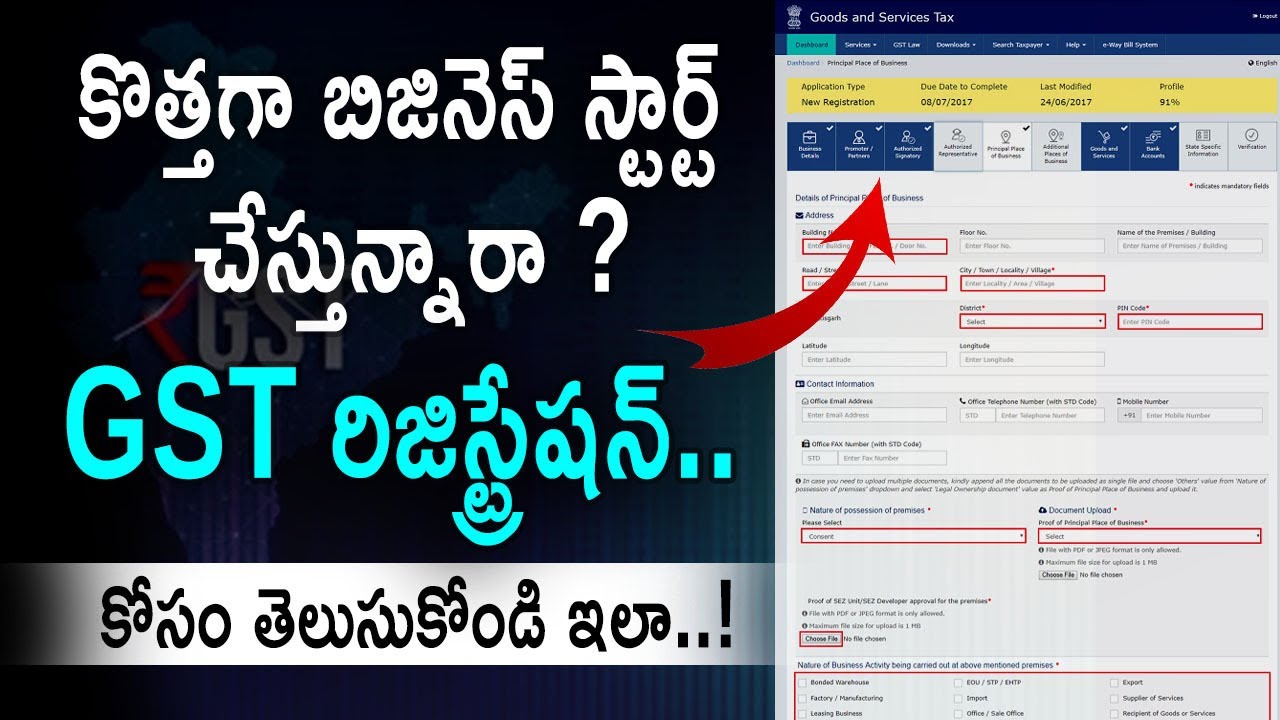 GST Reg for Individual Business Owners | Step-by-Step Guide to GST ...