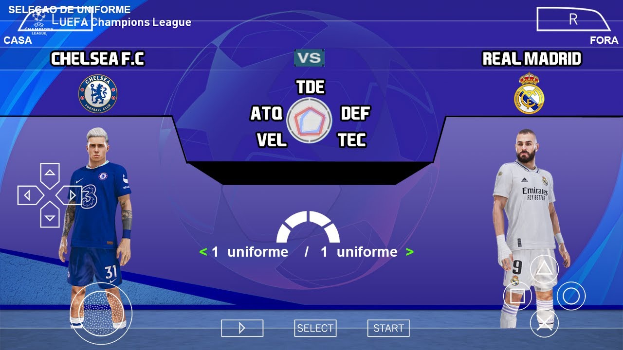 EFOOTBALL PES 2023 PPSSPP CAMERA PS4, NARRAÇÃO GUSTAVO VILLANI COM ...