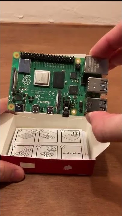 Raspberry Pi 4 Model B 開封 Open the Raspberry pie 4 Model B #shorts ...