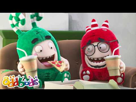 Fuse Tries to Be CALM! 🥸  His BIG Transformation! | Oddbods Full Episode | Funny Cartoons for Kids