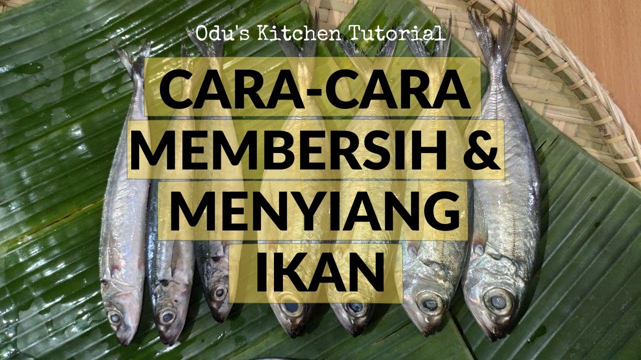 Cara-cara Membersihkan dan Menyiang Ikan dengan Mudah / How to Clean ...