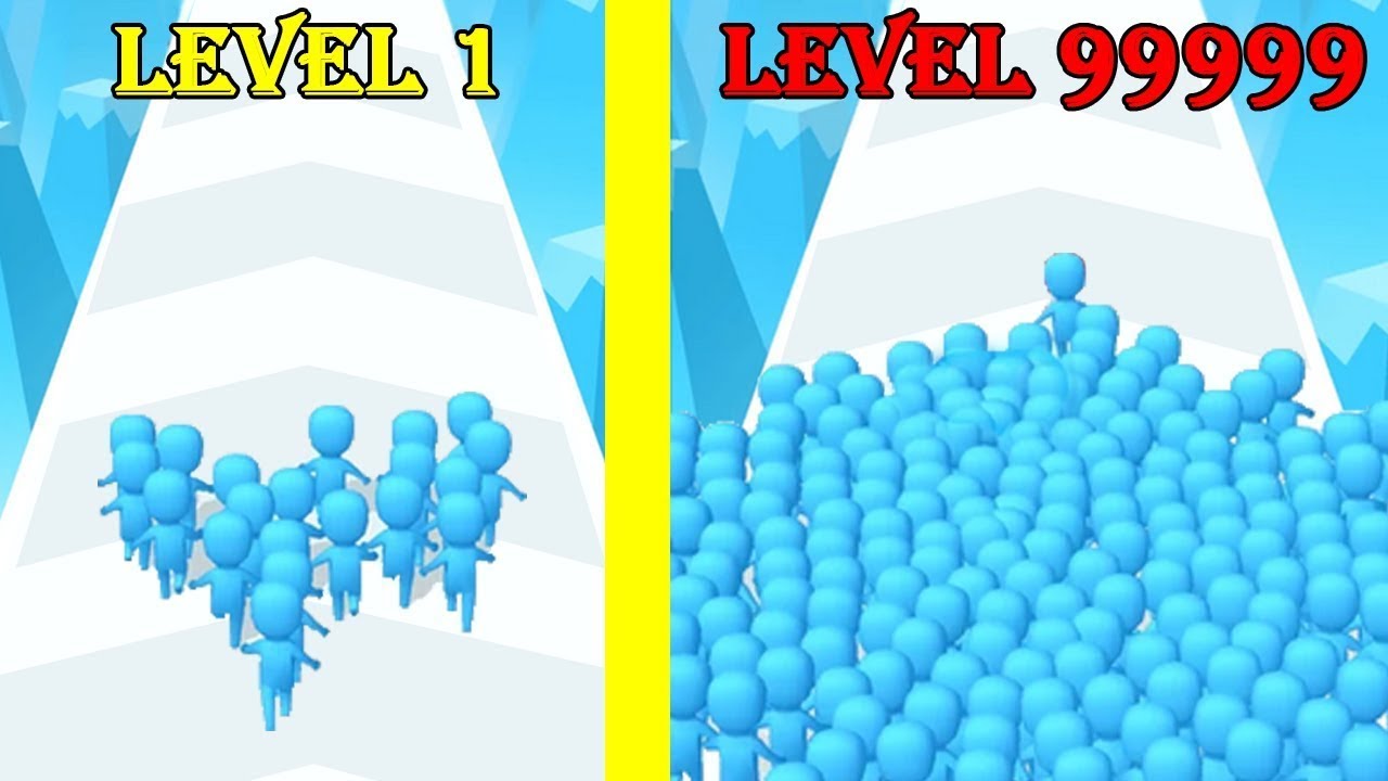 CROWD RUNNERS | Crowd Runners Gameplay | Count Master Crowd Runners ...