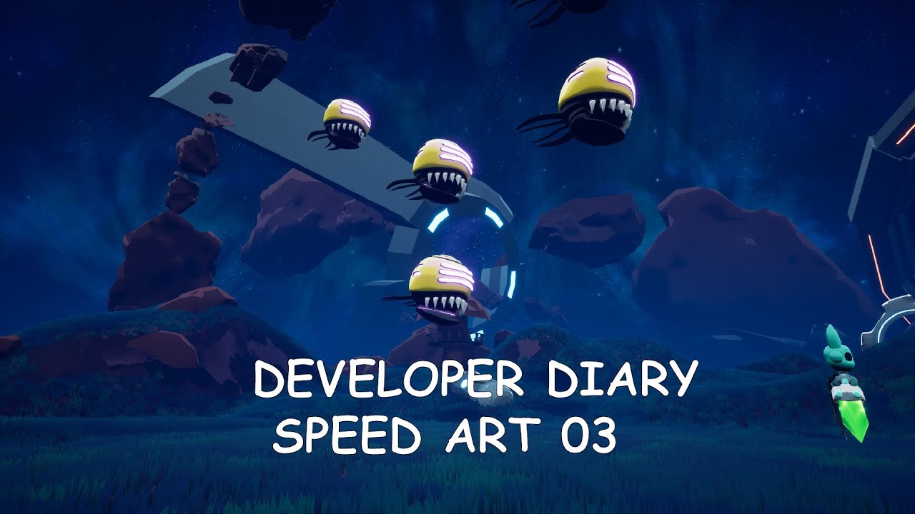 Developer Diary: Creating an Enemy for My First Commercial Game | Speed Art 03 - YouTube