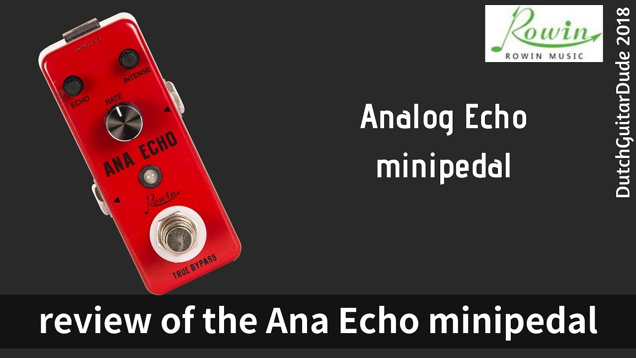 Review of the Ana Echo from Rowin - YouTube