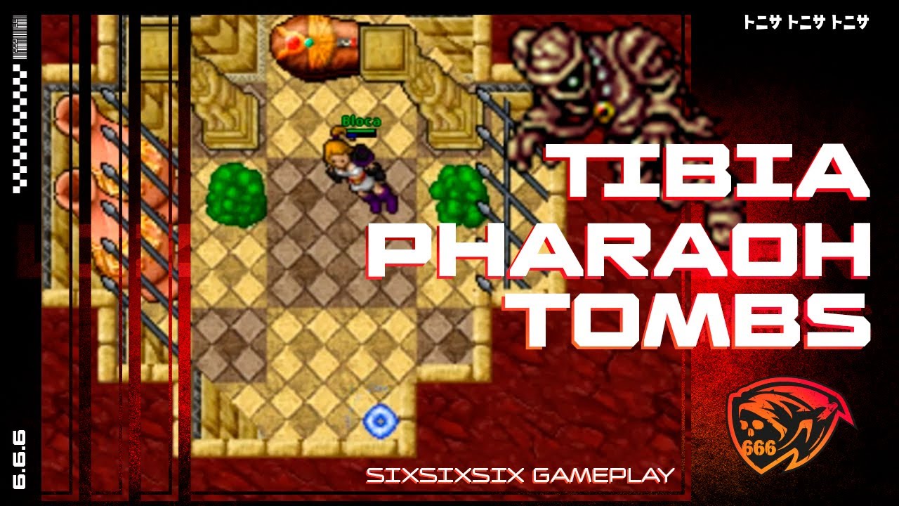 Tibia - Pharaoh Tombs - Primeira Hunting em Busca dos Rares !!! - YouTube