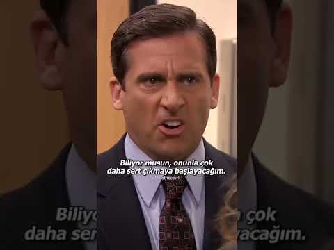 Pam ve Micheal tartışıyor /The Office
