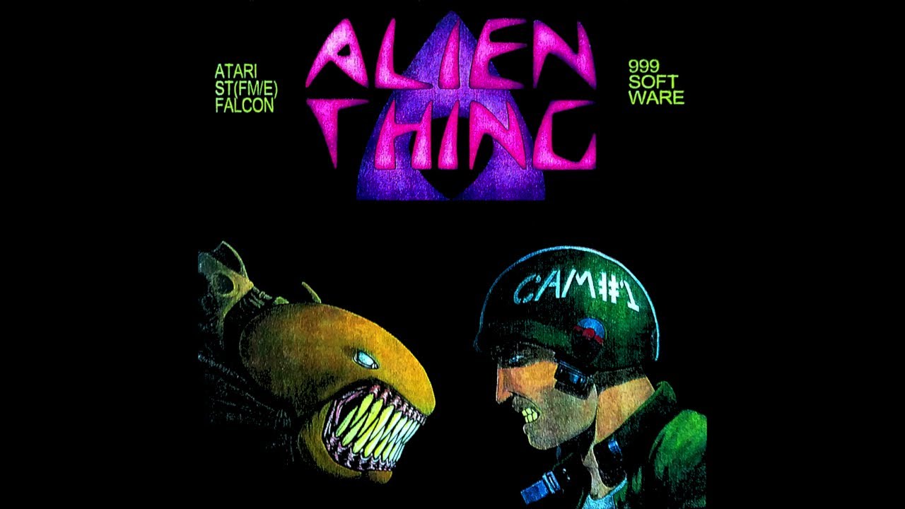 Atari ST - Alien Thing 'Intro, Title & Mission Phase One' - YouTube