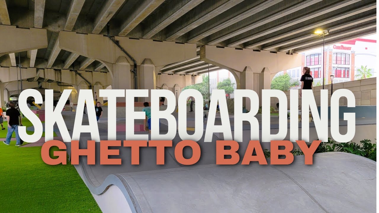 SKATEBOARDING WITH GHETTO BABY - YouTube