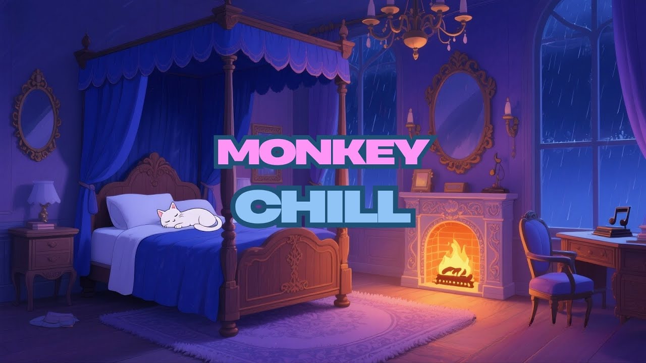Relax music 30 mins | Monkey chill | Relax with Khỉ Mái Ngố - YouTube