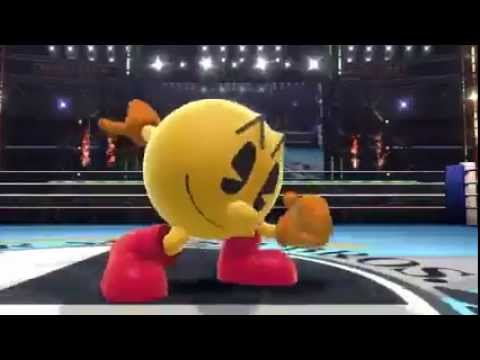 Super Smash Bros 4 - Pacman Announcement Official Trailer - YouTube