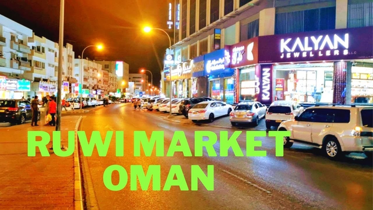 Ruwi Market Muscat Oman | Walk through Ruwi High Street | Ruwi High ...