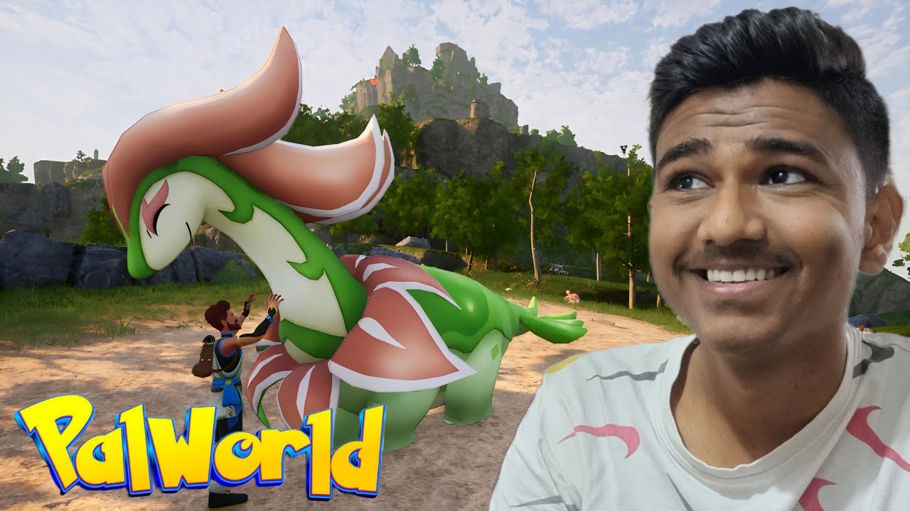 Capturing A Dino Pokemon #palworld #4 - YouTube