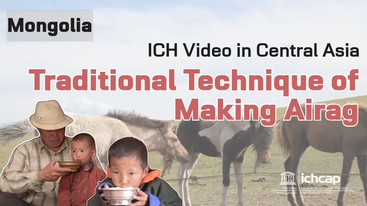 Mongolia-Traditional Technique of Making Airag - YouTube