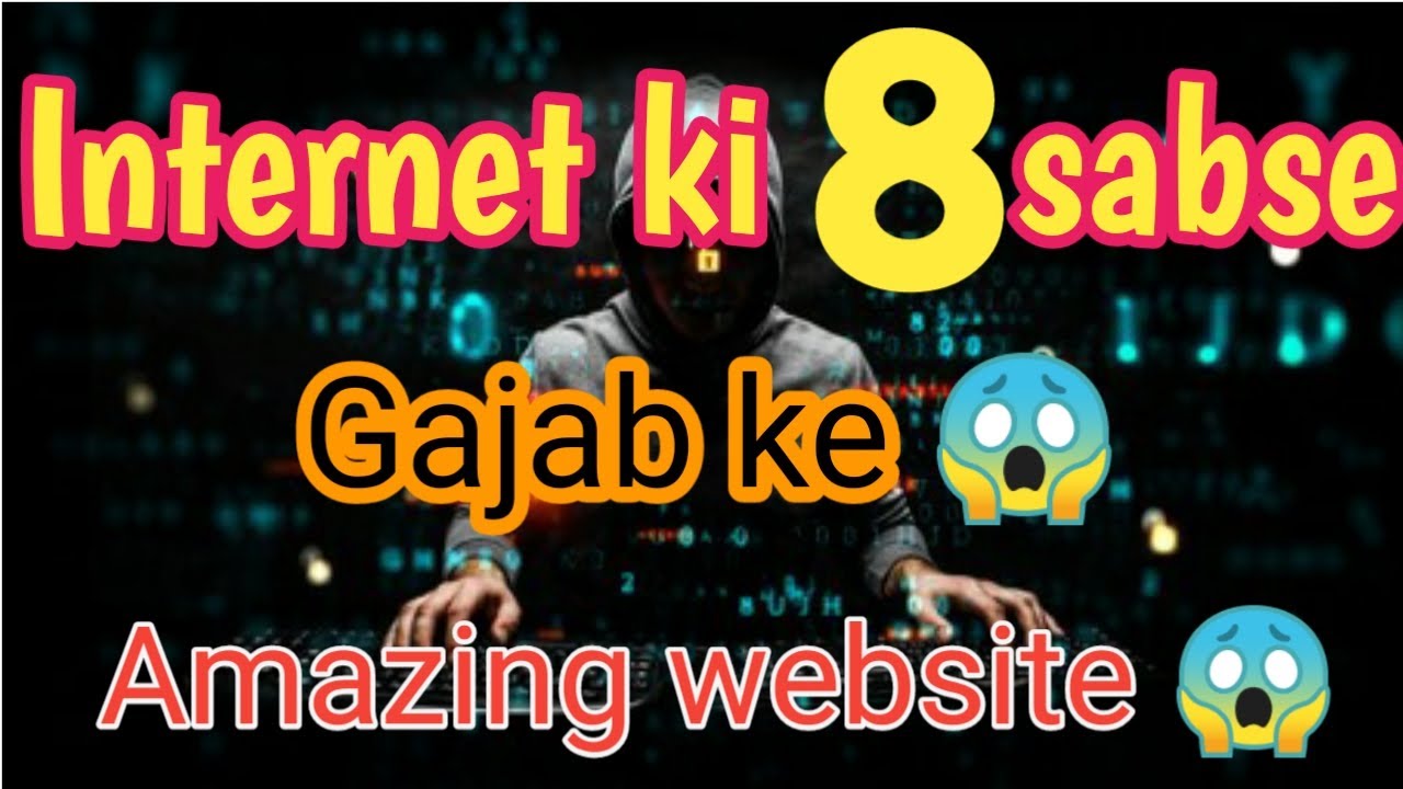 Top 8 most amazing Website ever ! Google ke 8 gajab feature - YouTube