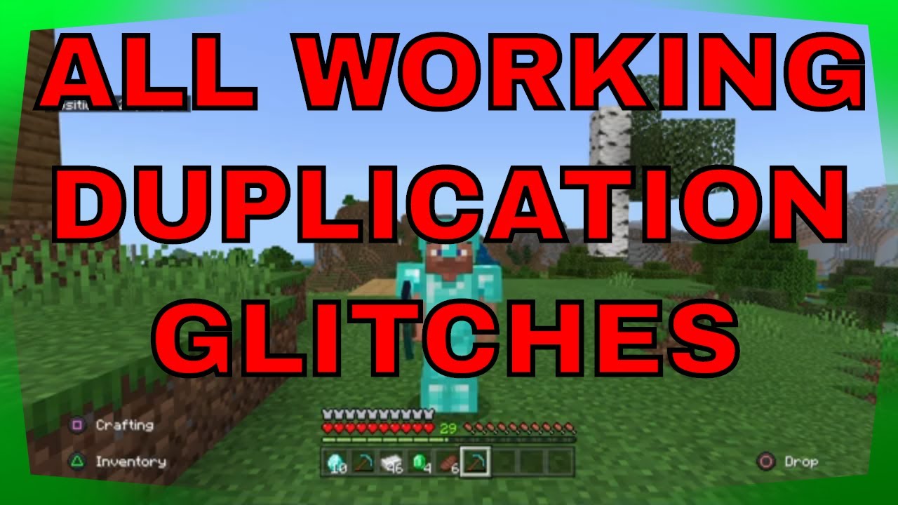 5 WORKING DUPLICATION GLITCHES! Minecraft Bedrock 1.14 Duplication ...