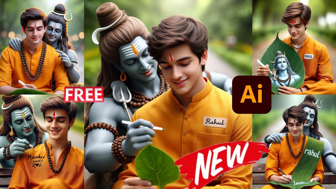 New Style Bam Bhole AI Photo Editing|Bam Bhole Photo Editing Just 1 ...