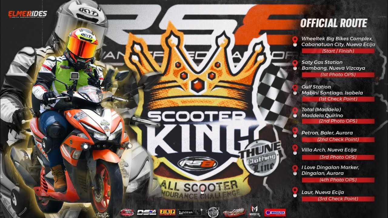 RS8 ENDURANCE CHALLENGE 2022 | SCOOTER KING | ELMERIDES - YouTube