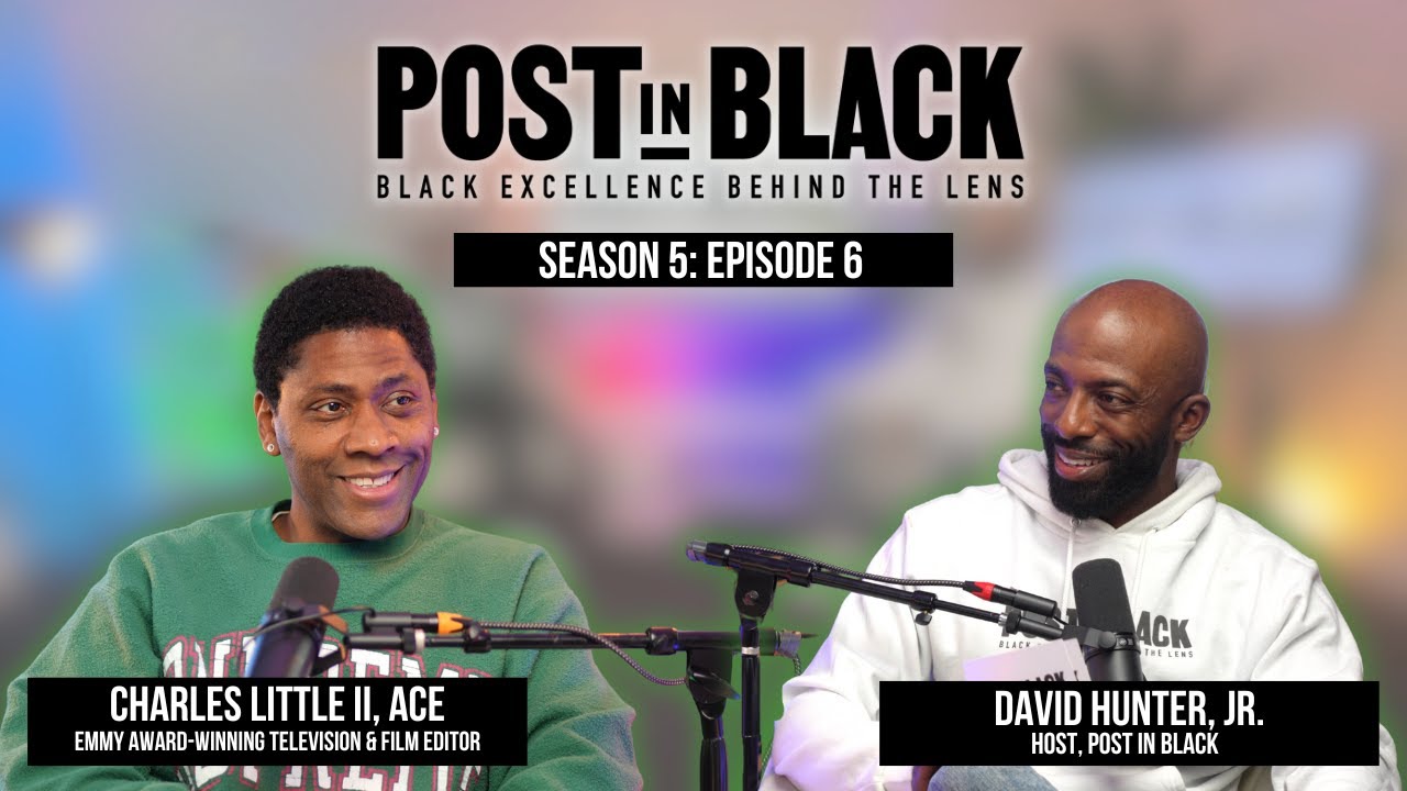 Emmy Winner, Charles Little II, ACE: The Cutting Edge of Editing - YouTube